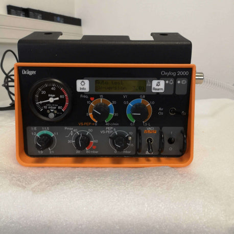 Dräger Oxylog 2000 Emergency Respirator | Codeo Medical